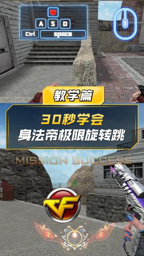 cf旋转跳教程手法截图