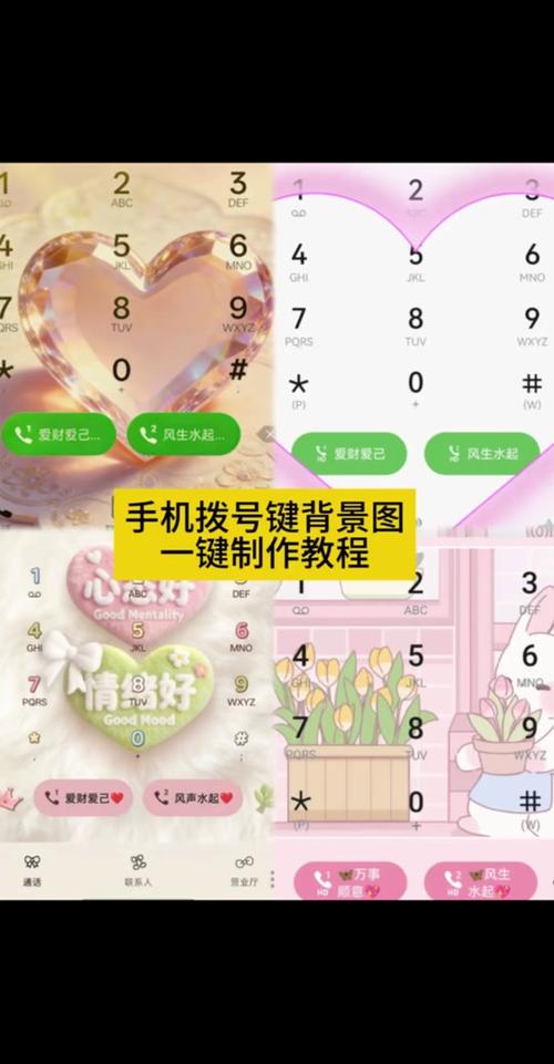 华为手机修改拨号界面背景图标