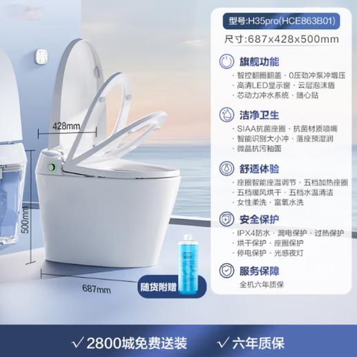 智能马桶有哪些功能图标