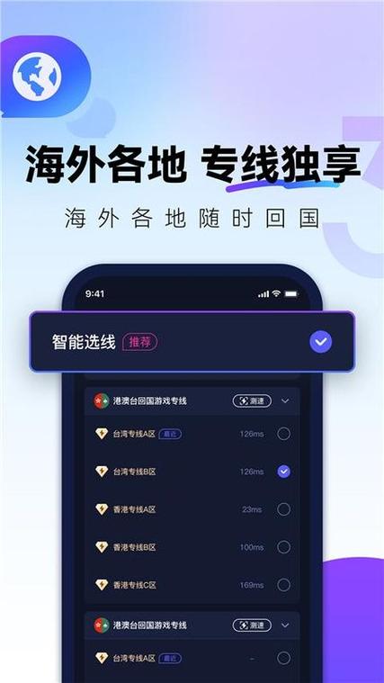 免费回国加速app图标
