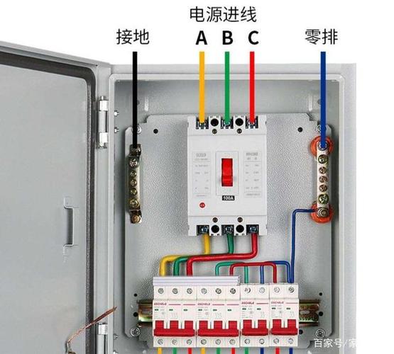 380v变220v接线图图标