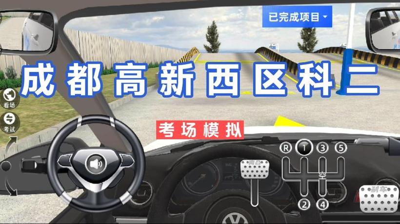 科目二模拟考试图标