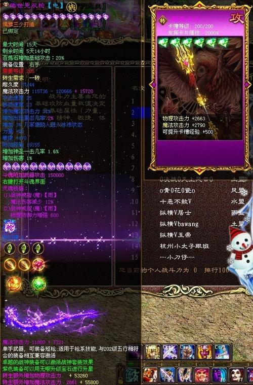 征途手游弓手装备搭配图标