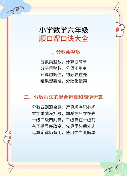 哥俩好啊六个六啊口诀缩略图