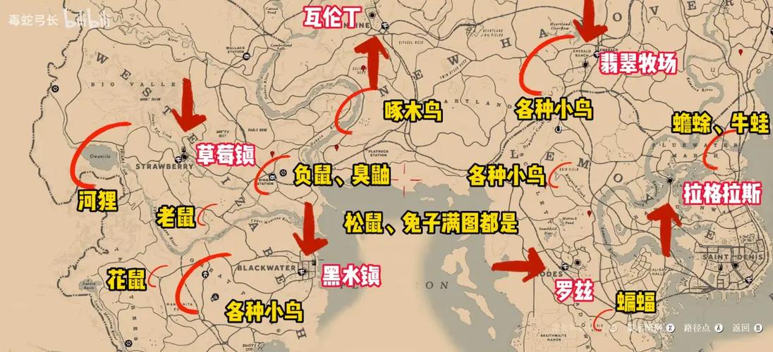 荒野大镖客2猎物放哪图标