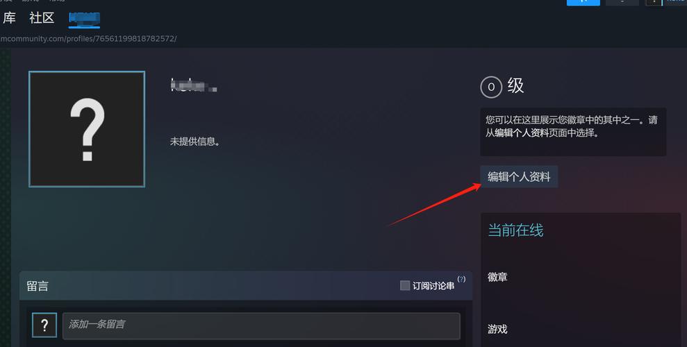 steam个人主页链接怎么看图标