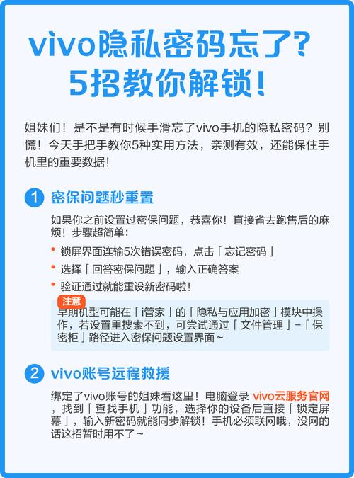 vivo手机应用锁忘记了怎么办截图