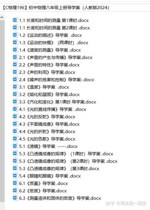 初二物理导学案电子书图标