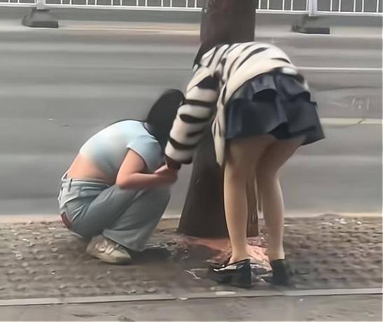 女士醉酒呕吐视频图标
