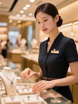 急聘珠宝导购图标