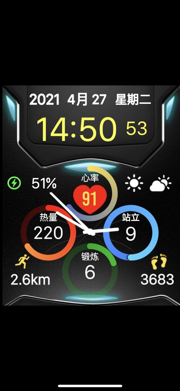 苹果手表第三方表盘图标