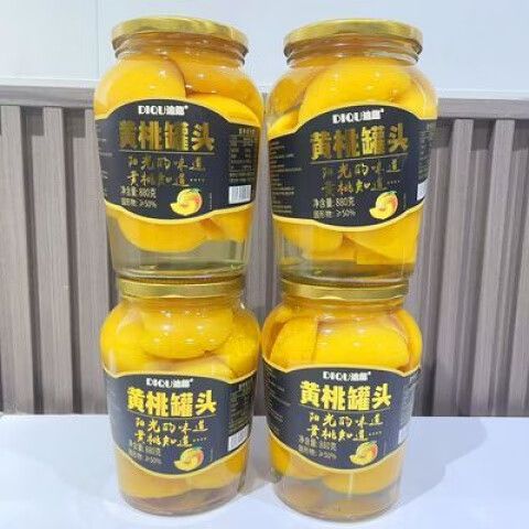 黄桃罐头开盖煮还是图标