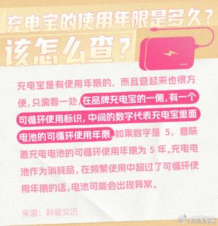 充电宝的寿命大概多久图标