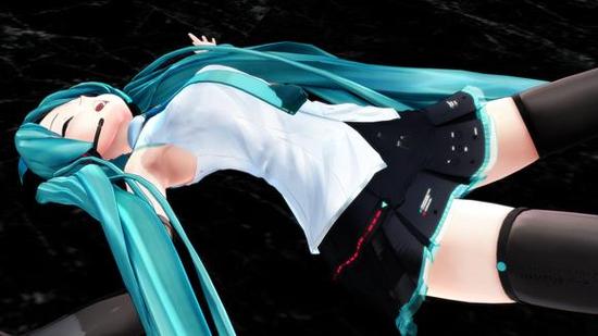 初音格斗腿绞动画截图