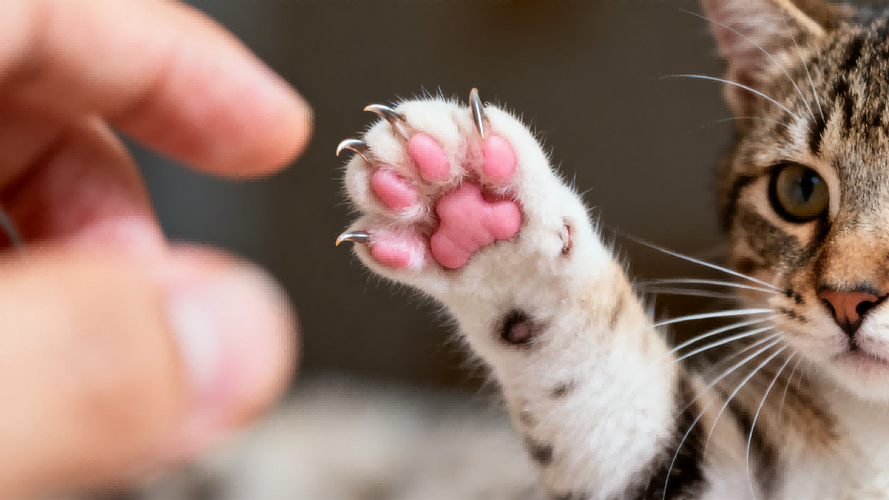 猫爪子图片