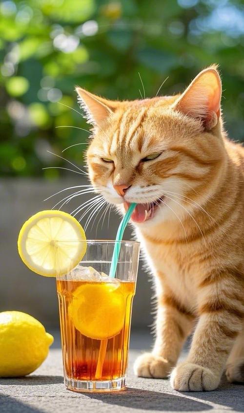 猫可以喝柠檬水吗图标