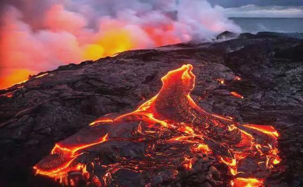 夏威夷红火山图标