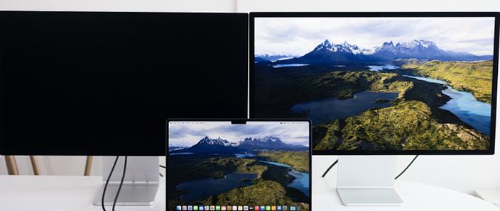 macbookpro怎么合盖外接显示器图标