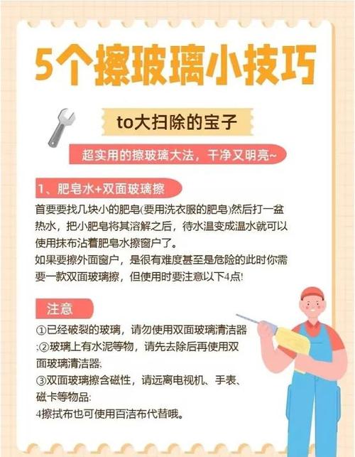 怎样擦玻璃又快又干净又没水印图标