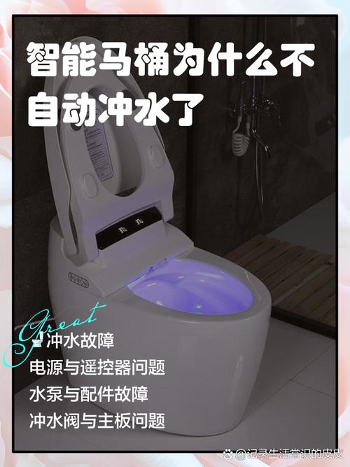 马桶自动冲水不冲了图标