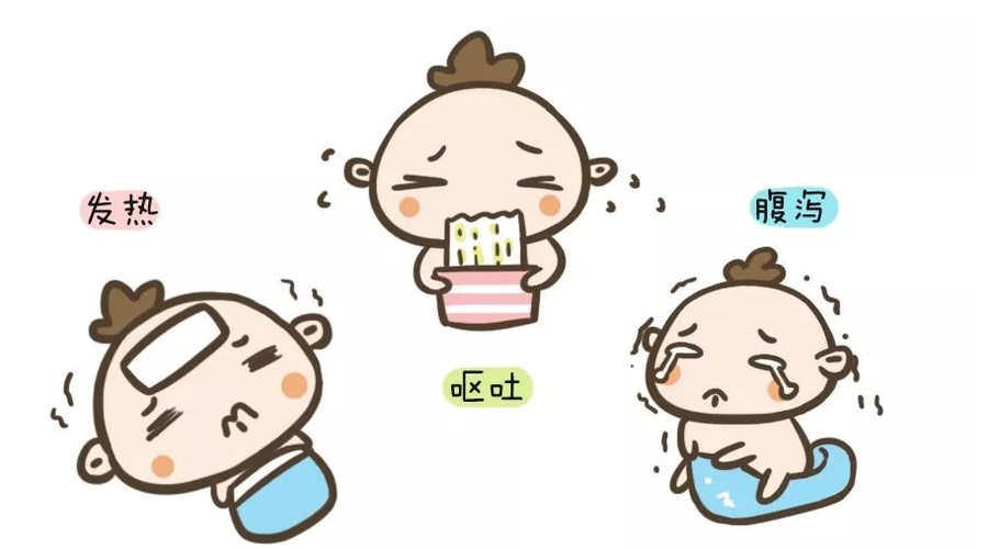 宝宝上吐下泻气味酸臭图标