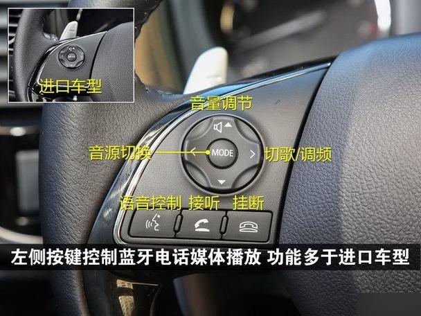 多功能方向盘按键介绍图标