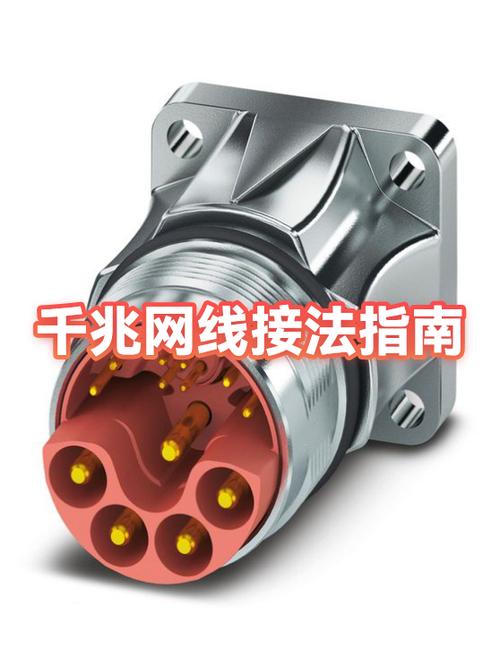 千兆网线水晶头接法顺序图图标