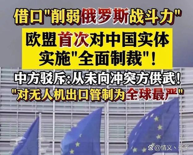 中方制裁7家欧盟实体截图