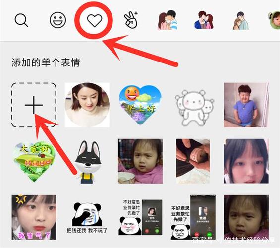 让照片表情包的步骤图标
