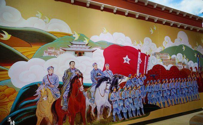 红色革命壁画缩略图