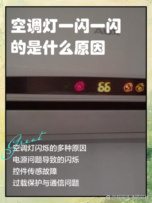 松下空调开机黄灯一直闪,无法使用截图