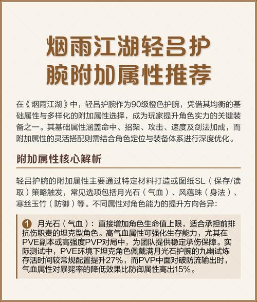 烟雨江湖轻吕护腕属性图标