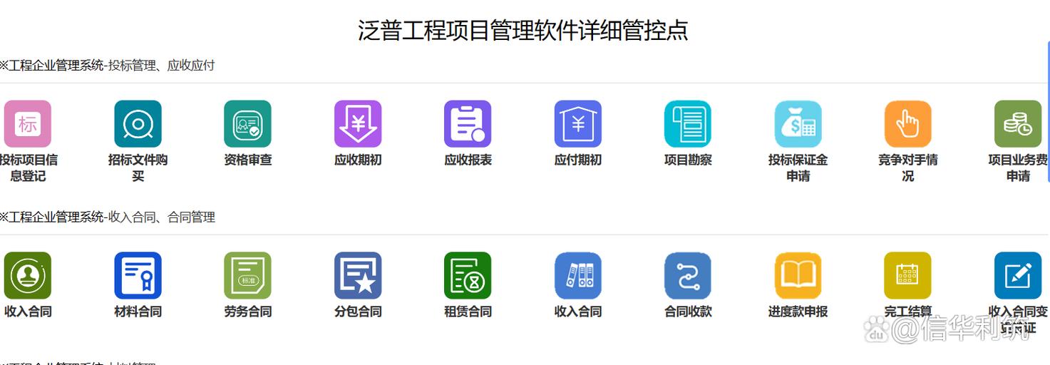 建筑工程管理软件图标