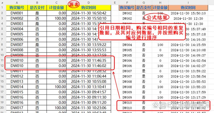 将不同工作表数据提取到同一工作表截图