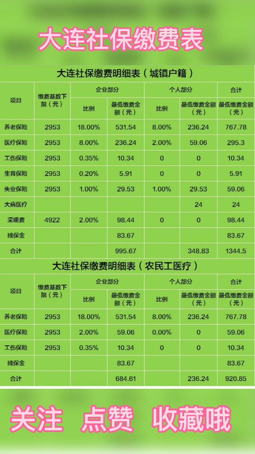 大连市个人缴纳社保多少钱图标
