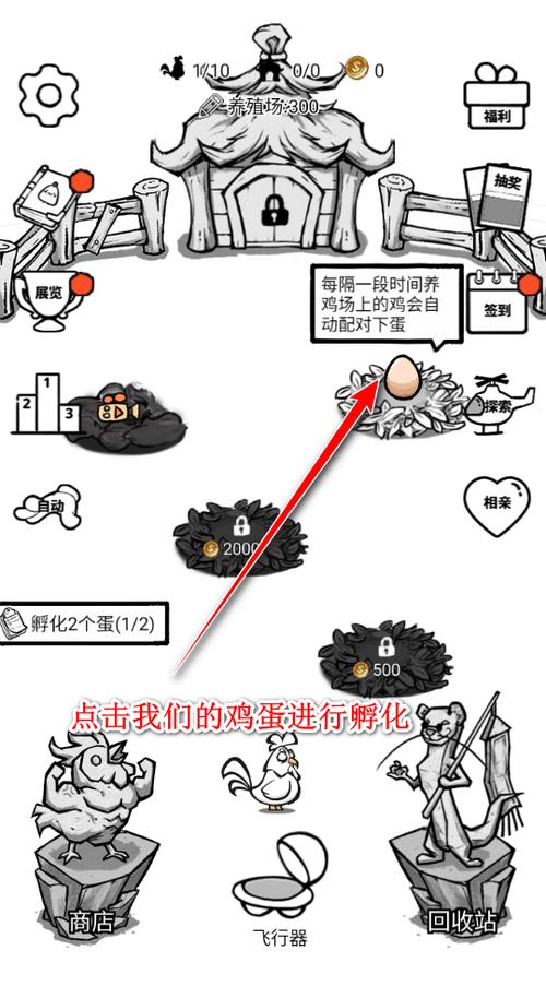 养鸡时长两年半破解版图标