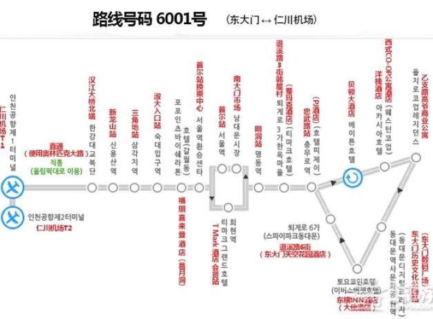 韩国首尔地图图标