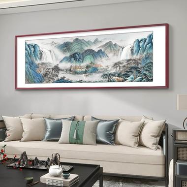 沙发墙挂画风水截图