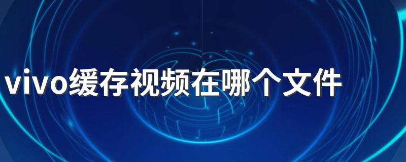 vivo手机缓存的视频在哪里图标