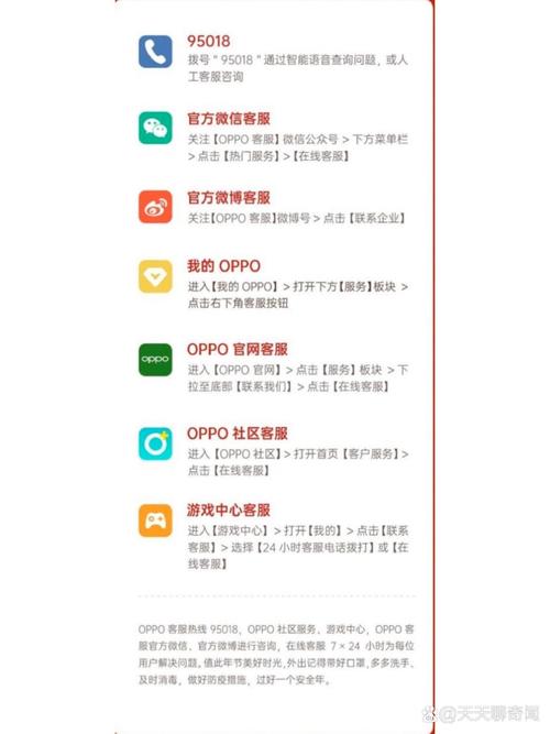 oppo全国售后服务电话