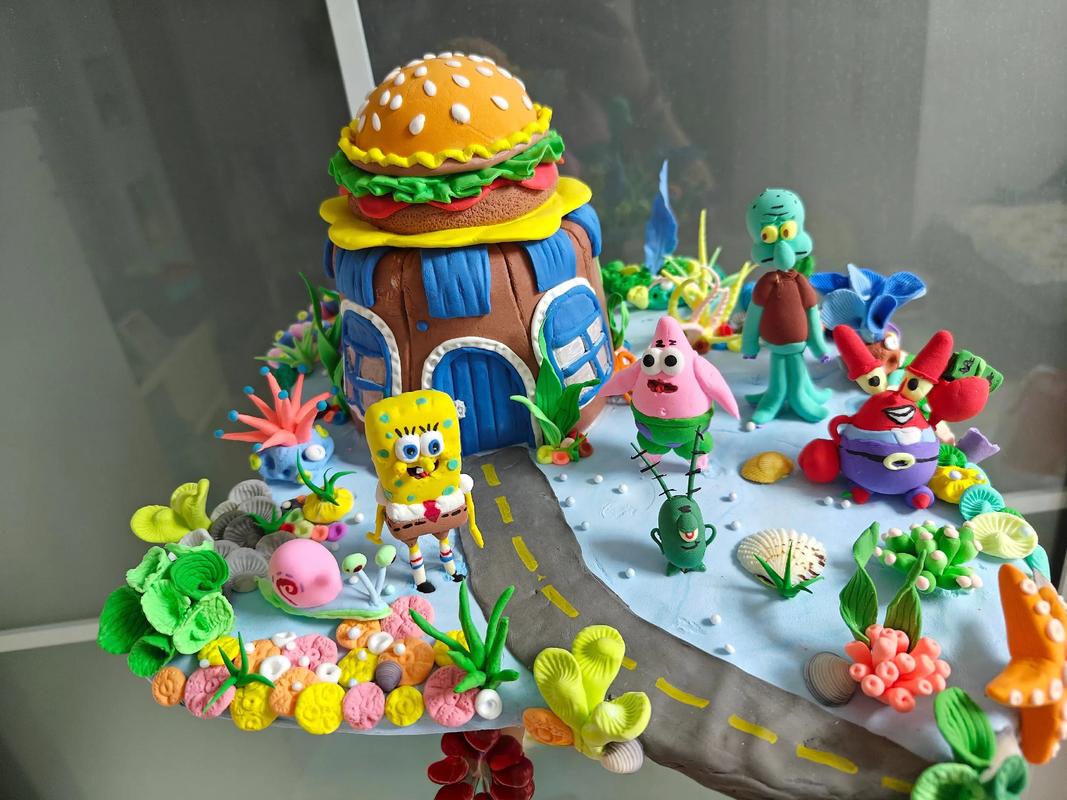 彩泥作品图片最简单的图标