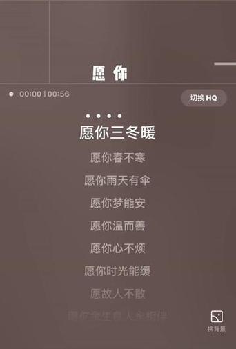《愿你》歌词图标