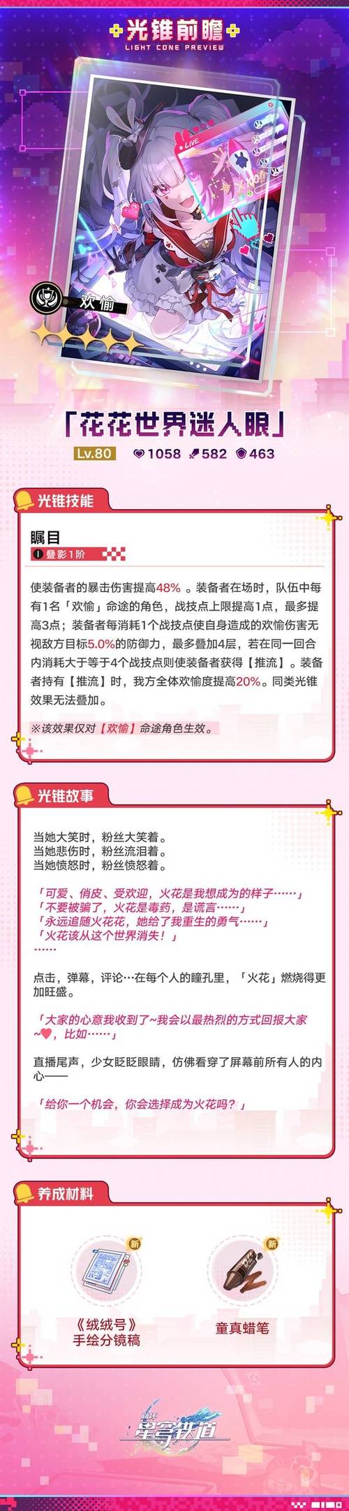 火花技能搭配截图
