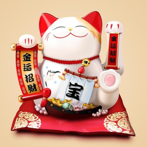链信招财猫是什么图标
