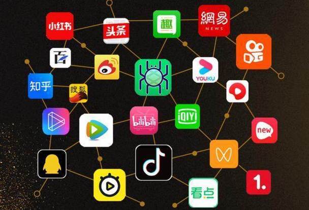 短视频软件的分类图标