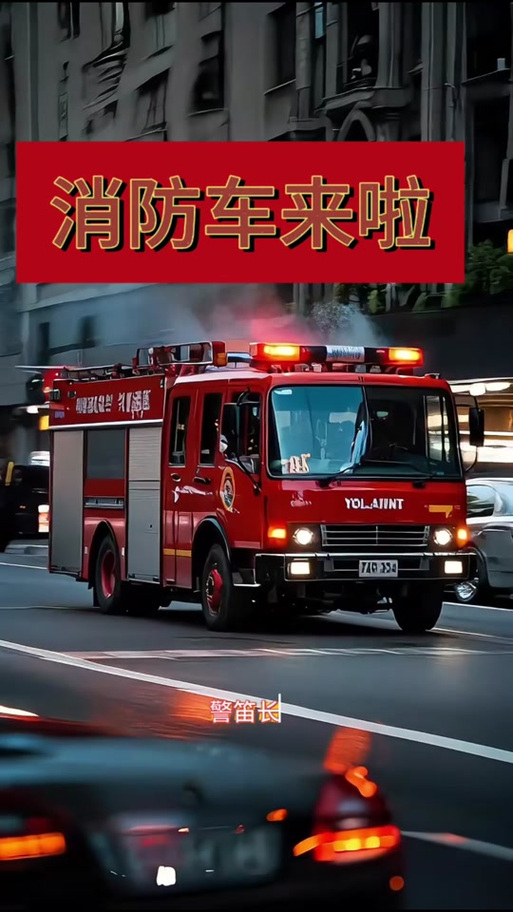 真实消防车警笛声截图