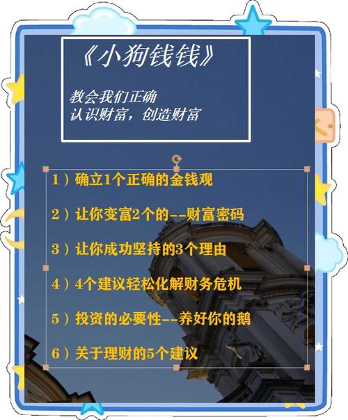 小狗钱钱理财图标