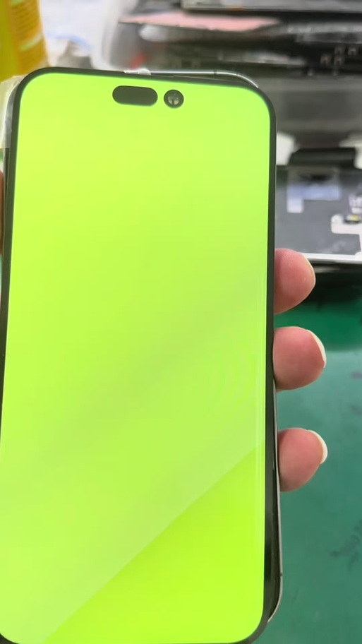 iphone屏幕绿色花屏图标