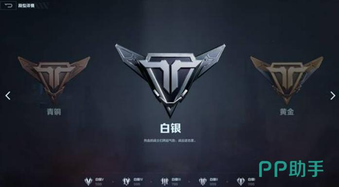 逆战未来一共几个段位图标