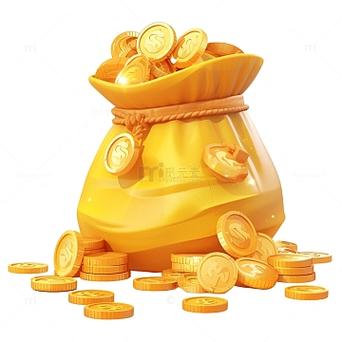 金币表情符号图标